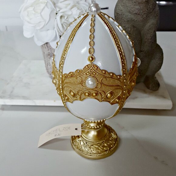 Rachel Zoe | Accents | New Faberge Design Decorative Egg Decor Very ...